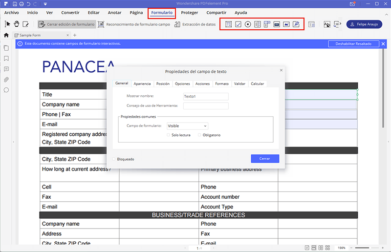 Cómo crear un formulario PDF rellenable gratis: tutorial paso a paso ...