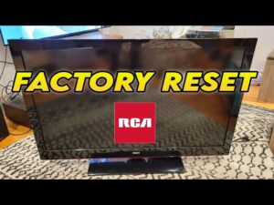 Cómo resetear una televisión RCA - CÓMO SE CONFIGURA