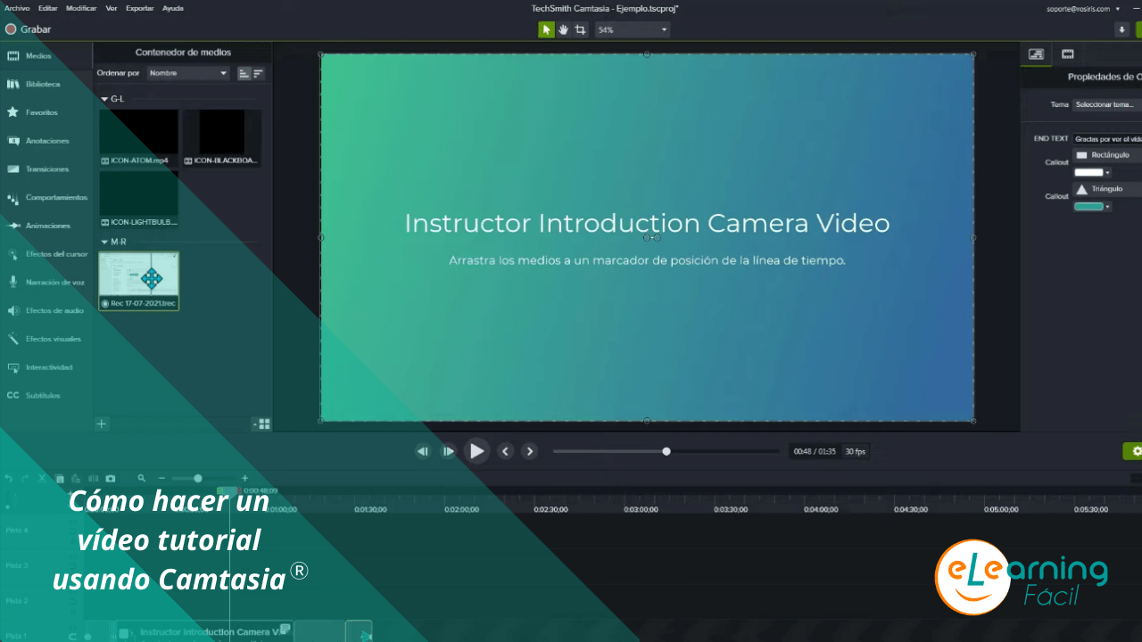 Cómo usar Camtasia | Tutorial de edición de video: Guía práctica paso a ...