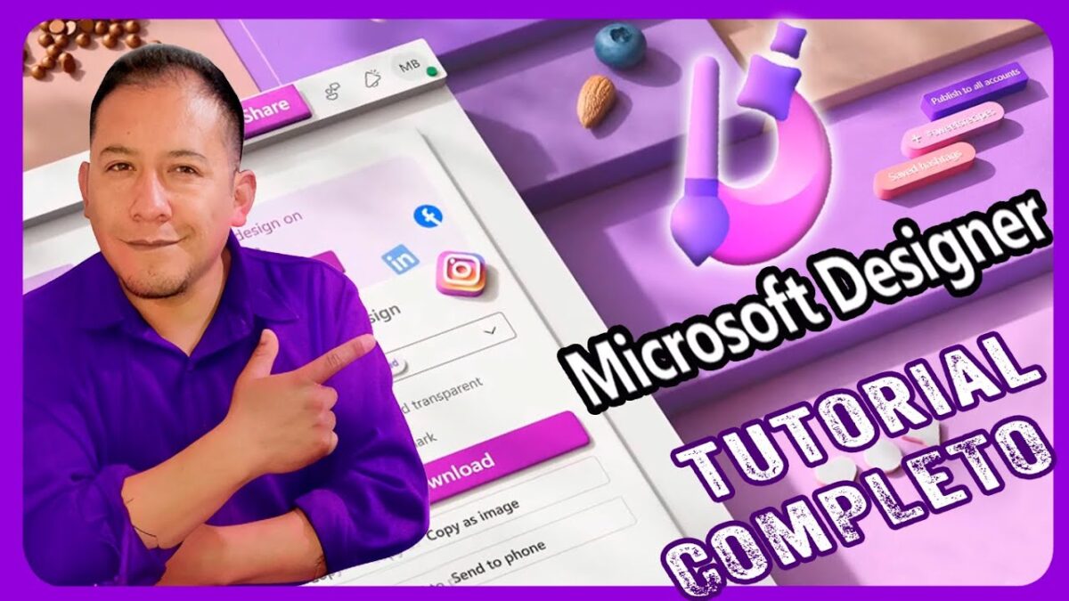 Microsoft Designer Tutorial: Crea diseños profesionales con IA ...